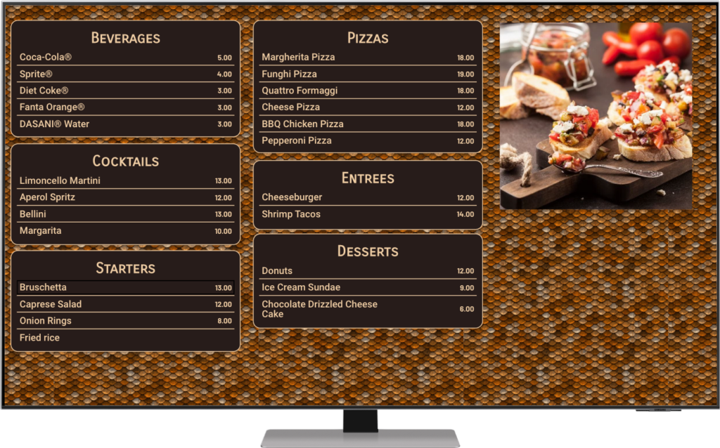 Digital Signage - Instantly Editable Digital Signage